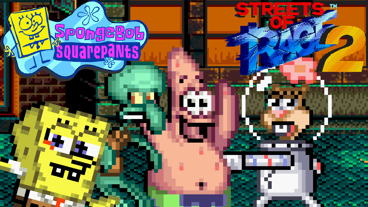 SpongeBob of Rage 2 Mod for Streets of Rage 2 | SoR2 Mods