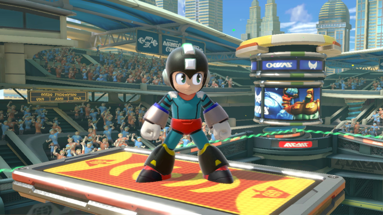 Deku Themed Mega Man [Super Smash Bros. Ultimate] [Mods]