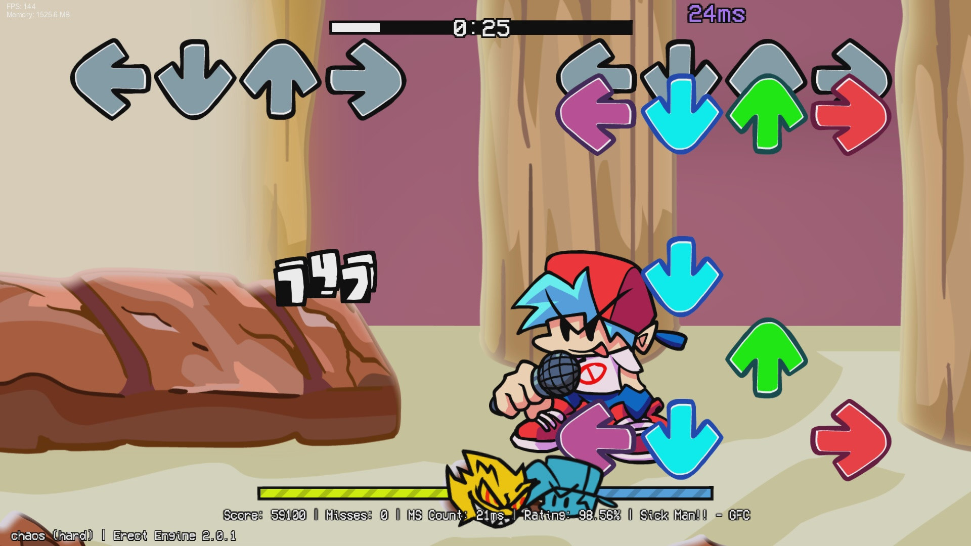 Chaos Mania chart (Sonic.Exe) Mod for Friday Night Funkin' | FNF Mods