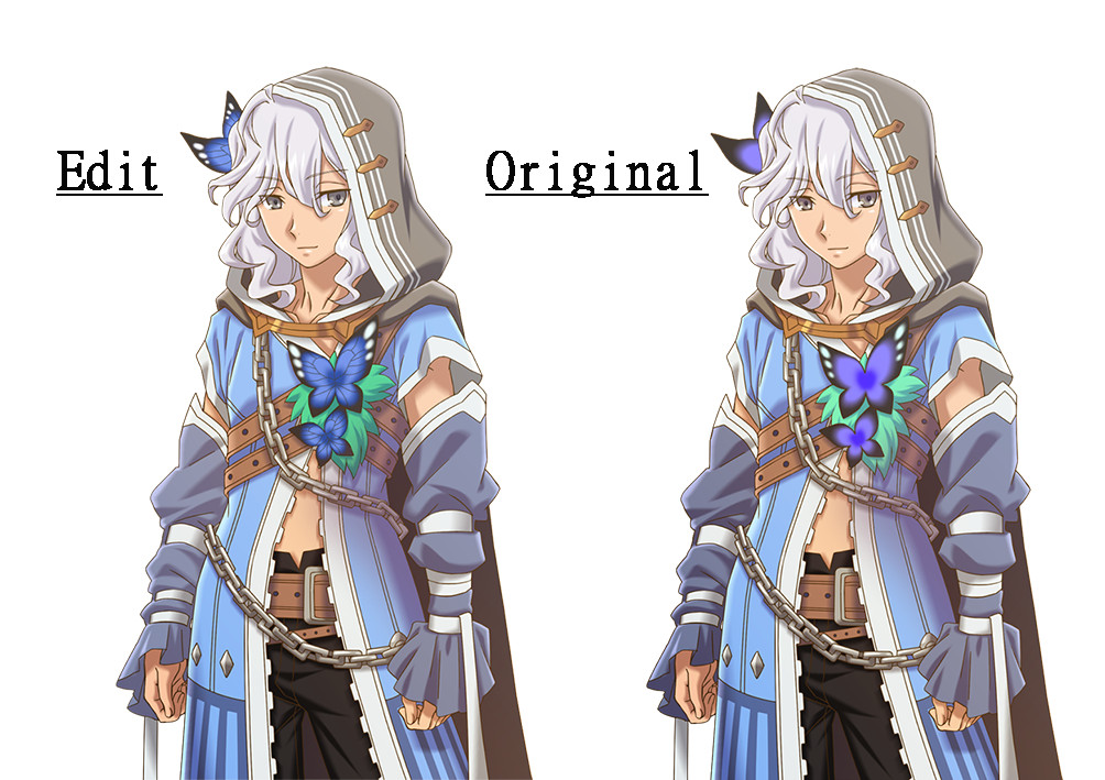 Ryker Sprite and 3D Texture Edit [Rune Factory 5] [Mods]