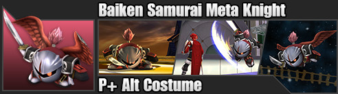 Baiken Samurai Meta Knight Mod for Super Smash Bros. Brawl | Brawl Mods