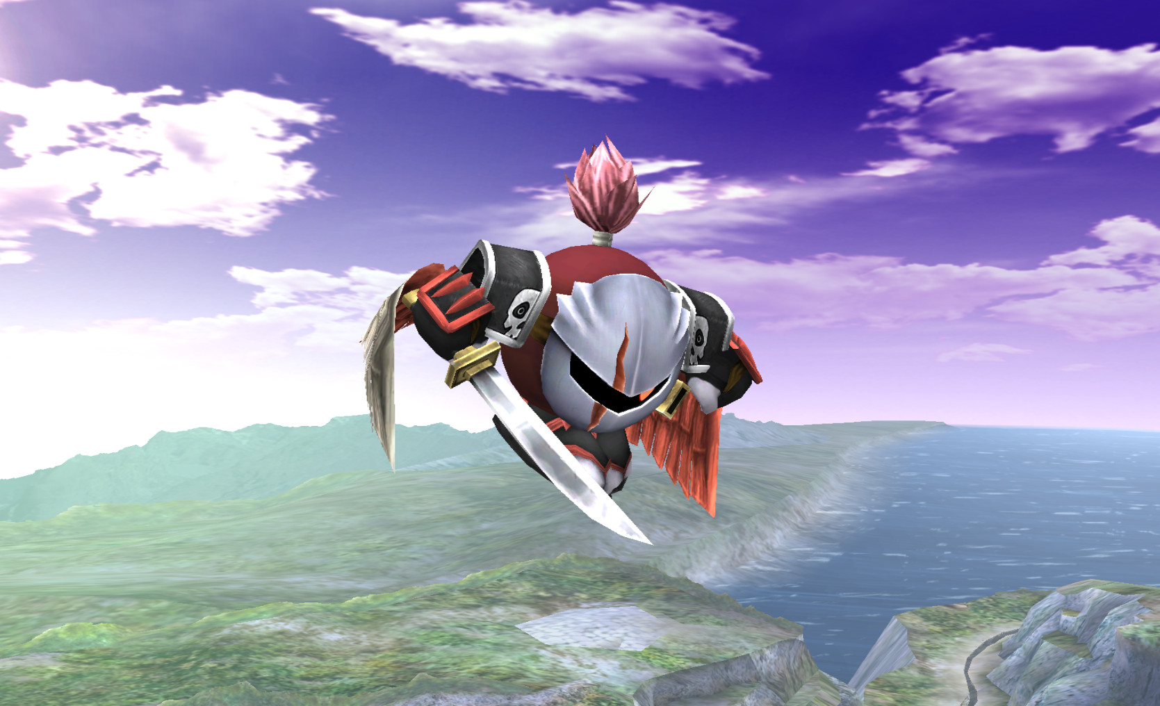 Baiken Samurai Meta Knight [Super Smash Bros. Brawl] [Mods]