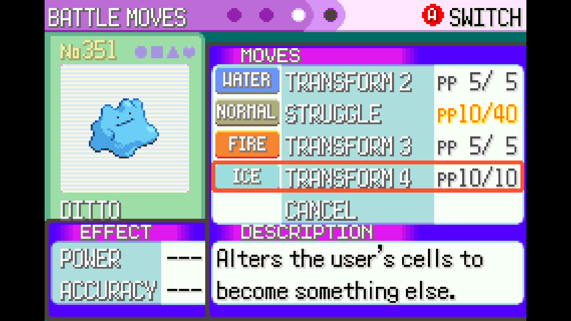 Memory Shapeshifter Ditto [Pokemon Emerald] [Mods]