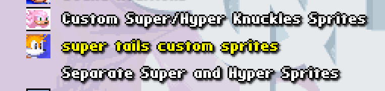 super tails custom sprites Mod for Sonic 3 A.I.R. | S3AIR Mods