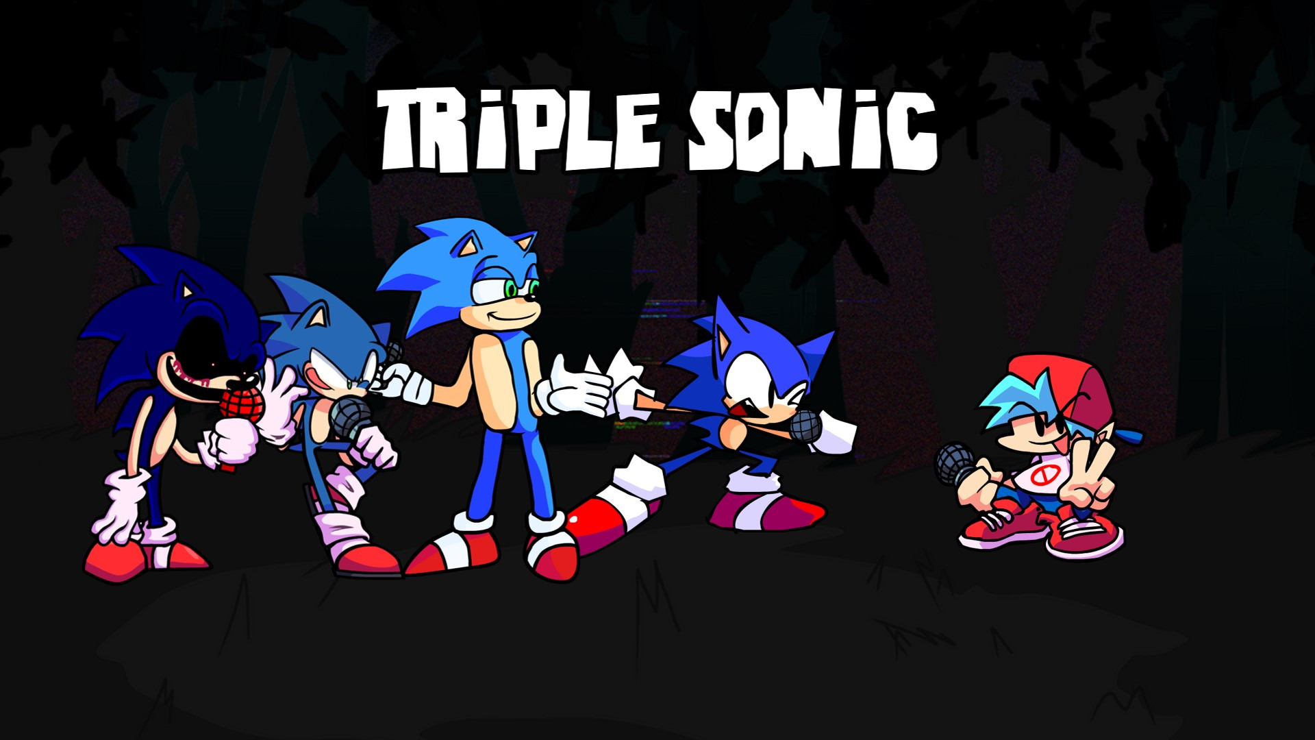 Triple Sonic (triple trouble cover) [Friday Night Funkin'] [Mods]