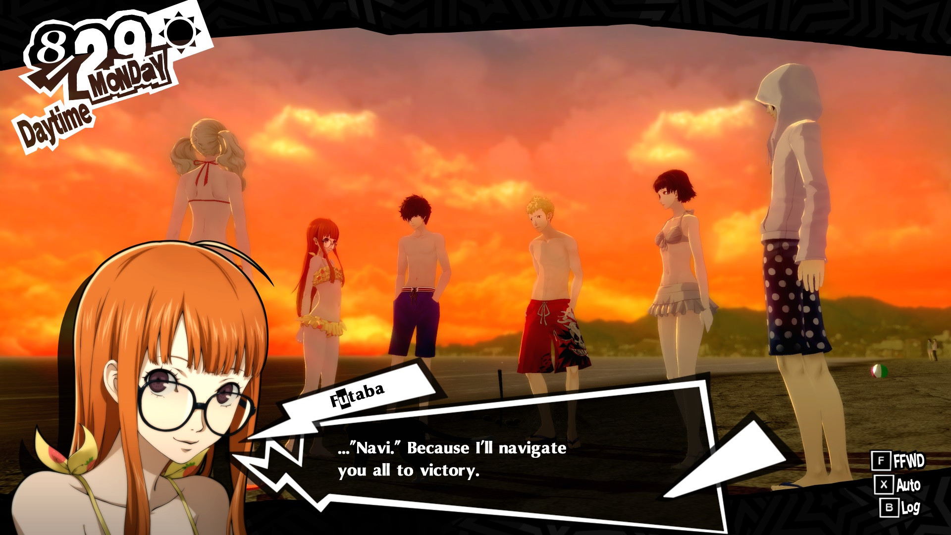 Futaba Is Navi Mod for Persona 5 Royal (PC) | P5R (PC) Mods