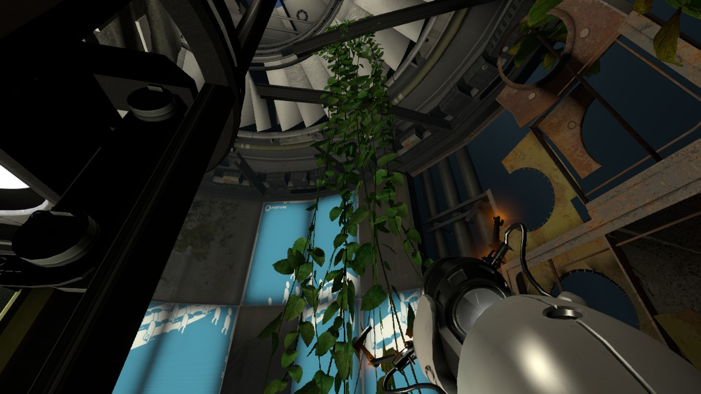 Green-ish plants Mod for Portal 2 | P2 Mods