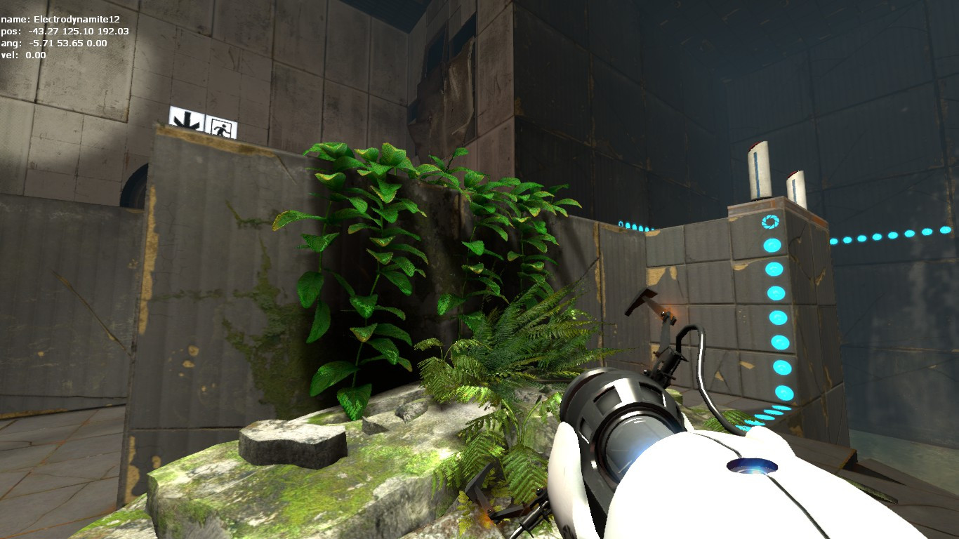 Green-ish plants Mod for Portal 2 | P2 Mods