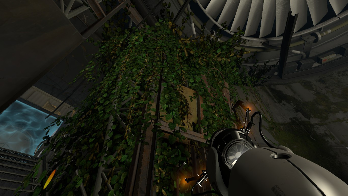 Green-ish plants Mod for Portal 2 | P2 Mods