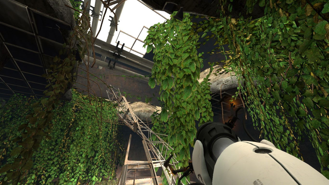 Green-ish plants Mod for Portal 2 | P2 Mods