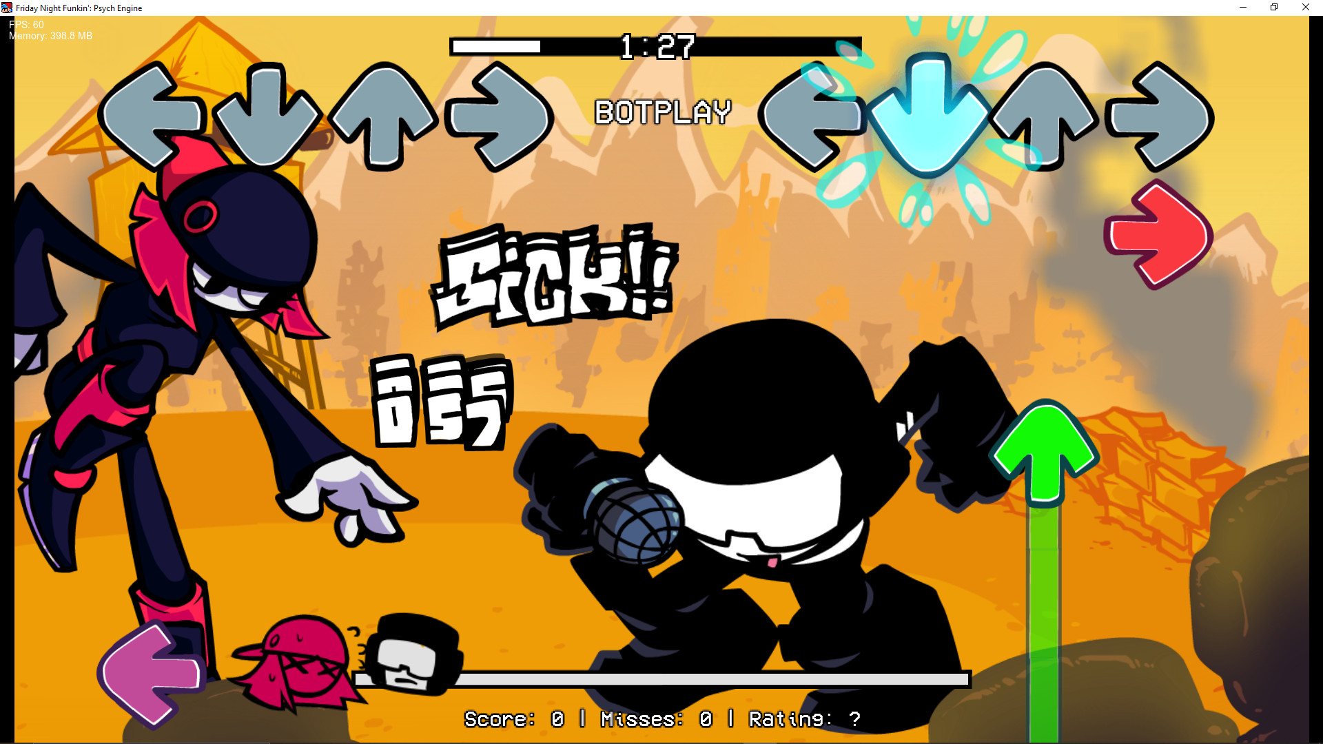 Firepower (Tankman Vs Nikku) Charted Mod for Friday Night Funkin' | FNF ...