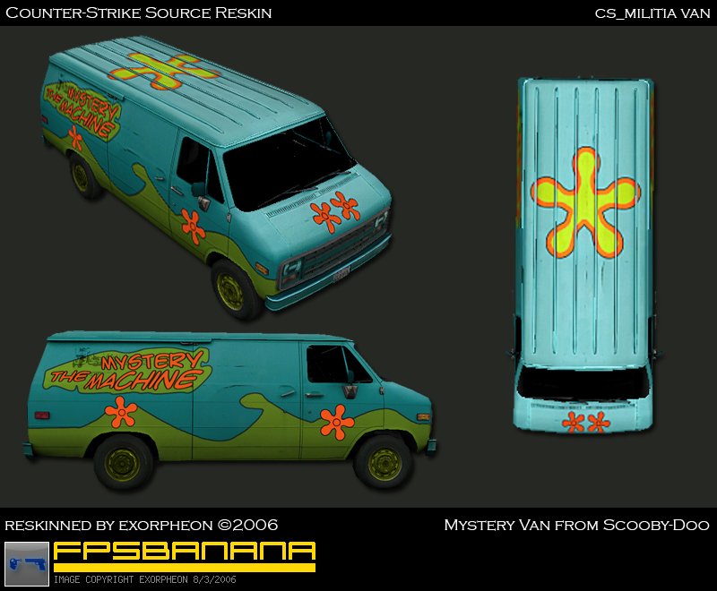 Mystery Van For Cs_militia Mod for Counter-Strike: Source | CS:S Mods