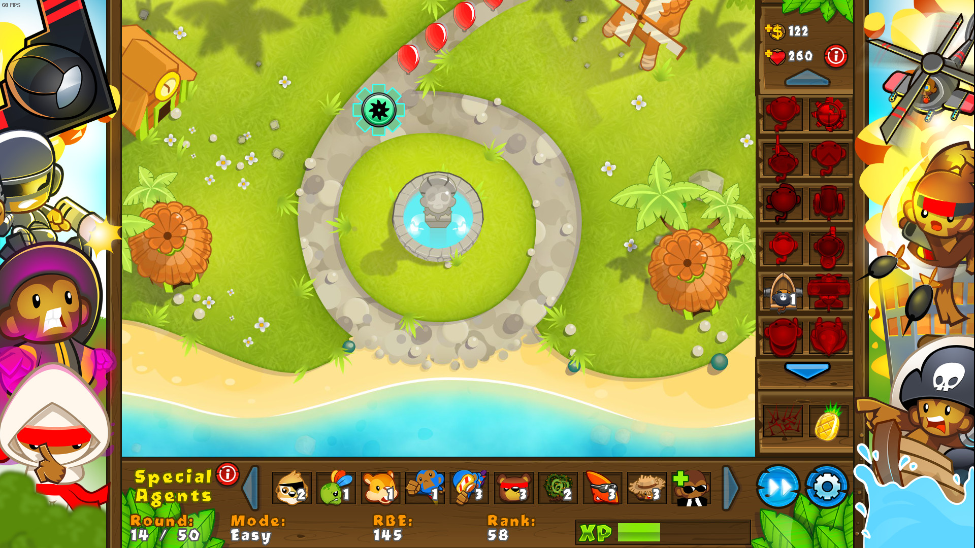 The Tack Trap (10 Year) Mod for Bloons Tower Defense 5 | BTD5 Mods