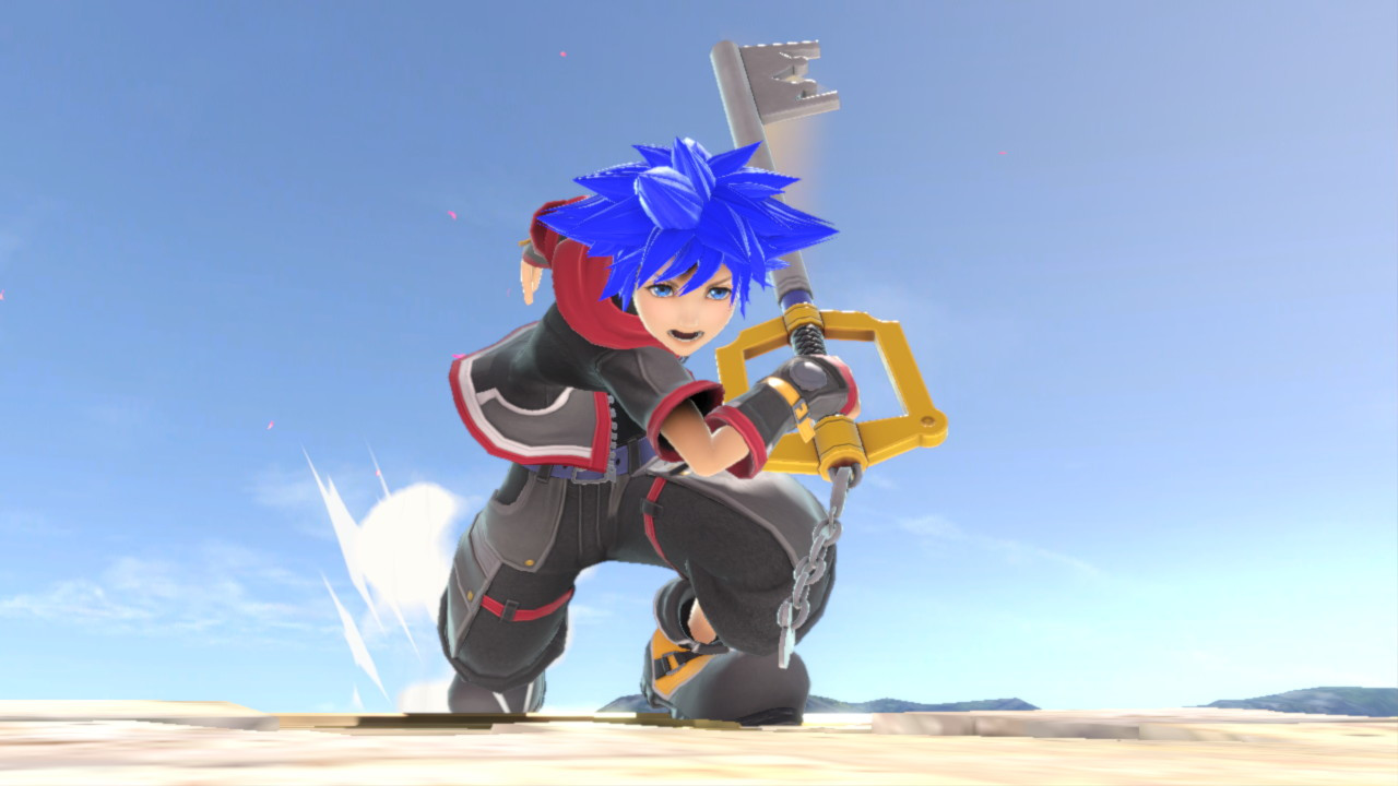 Ninja Hair Colored Sora (Ninja Halloween Costume) Mod for Super Smash ...