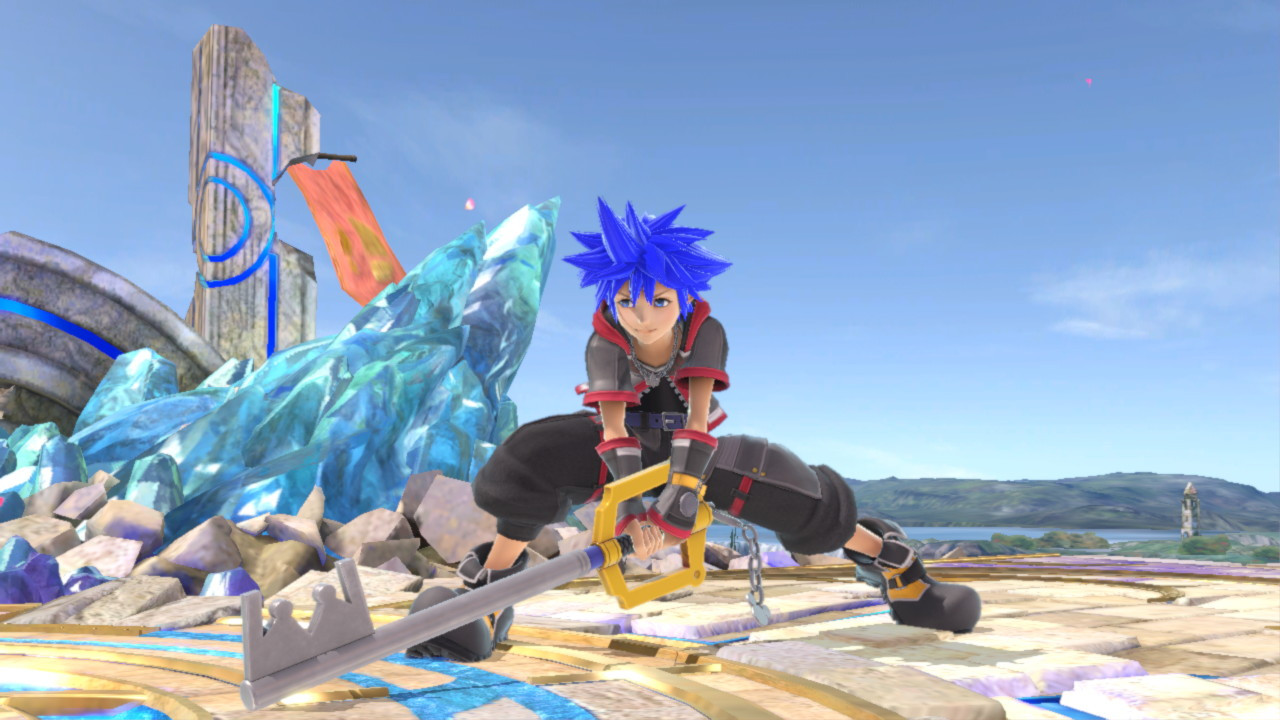 Ninja Hair Colored Sora (Ninja Halloween Costume) Mod for Super Smash ...