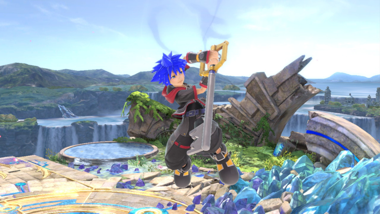 Ninja Hair Colored Sora (Ninja Halloween Costume) Mod for Super Smash ...
