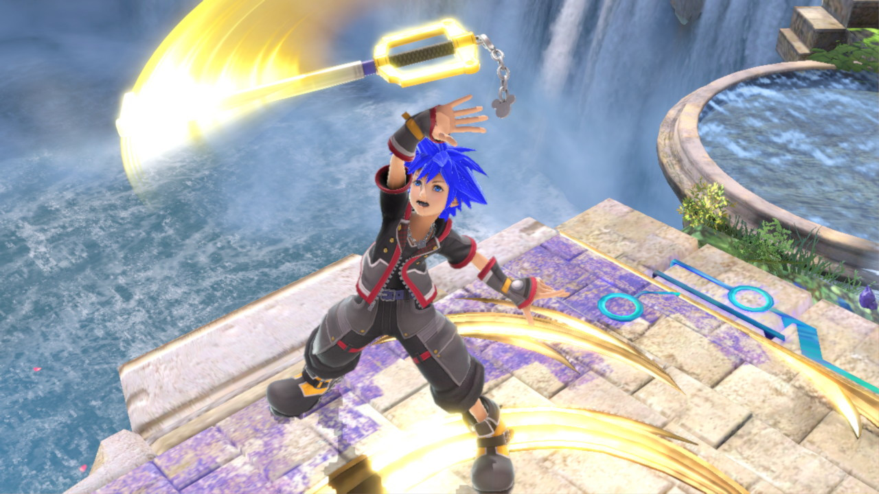 Ninja Hair Colored Sora (Ninja Halloween Costume) Mod for Super Smash ...