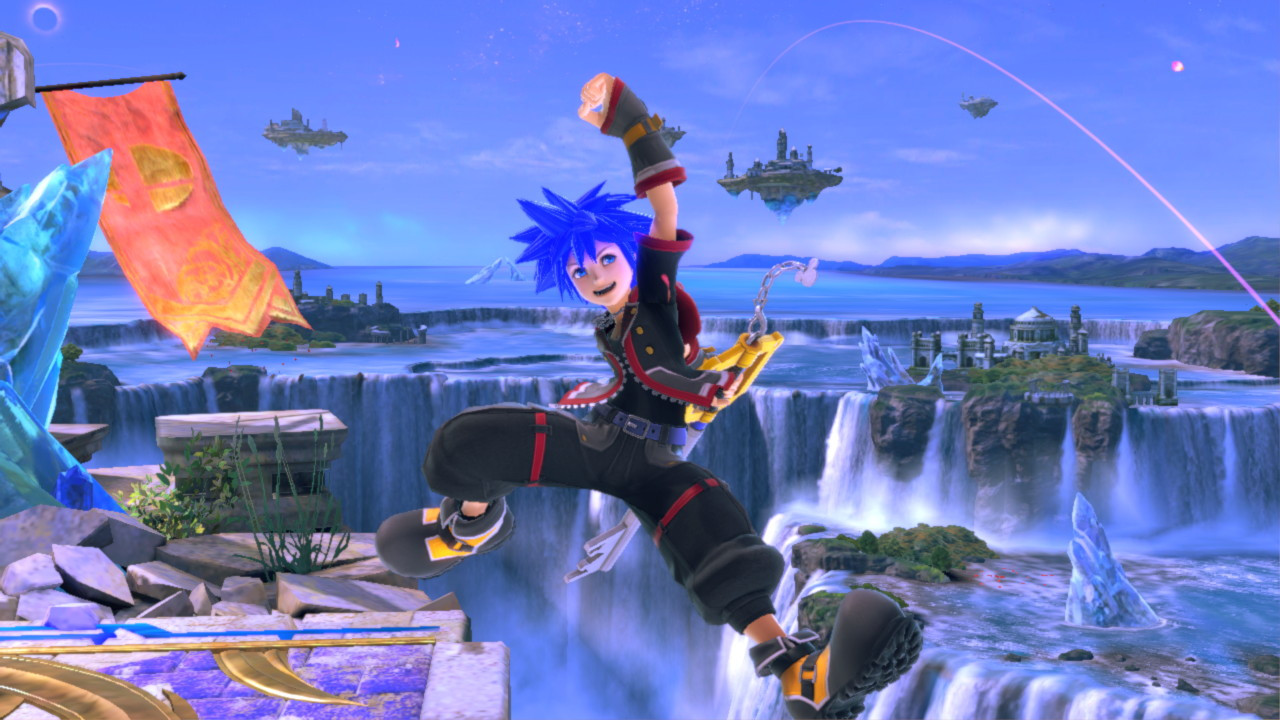 Ninja Hair Colored Sora (Ninja Halloween Costume) Mod for Super Smash ...