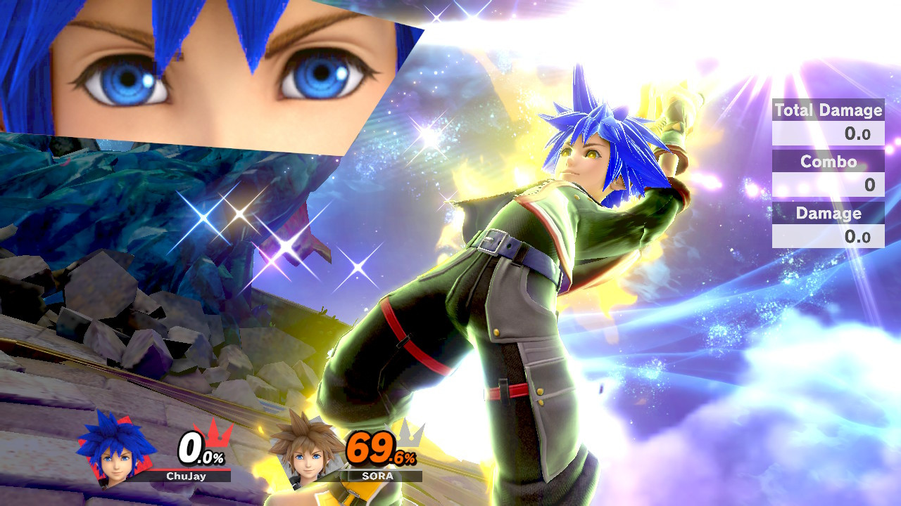 Ninja Hair Colored Sora (Ninja Halloween Costume) Mod for Super Smash ...