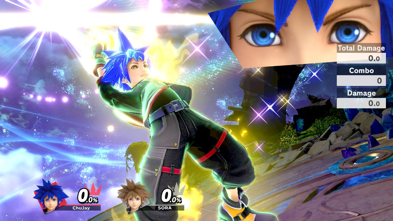 Ninja Hair Colored Sora (Ninja Halloween Costume) Mod for Super Smash ...