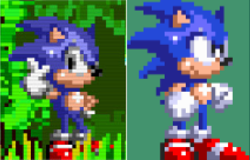 Sonic 1/CD palette in Sonic 3 Mod for Sonic 3 A.I.R. | S3AIR Mods