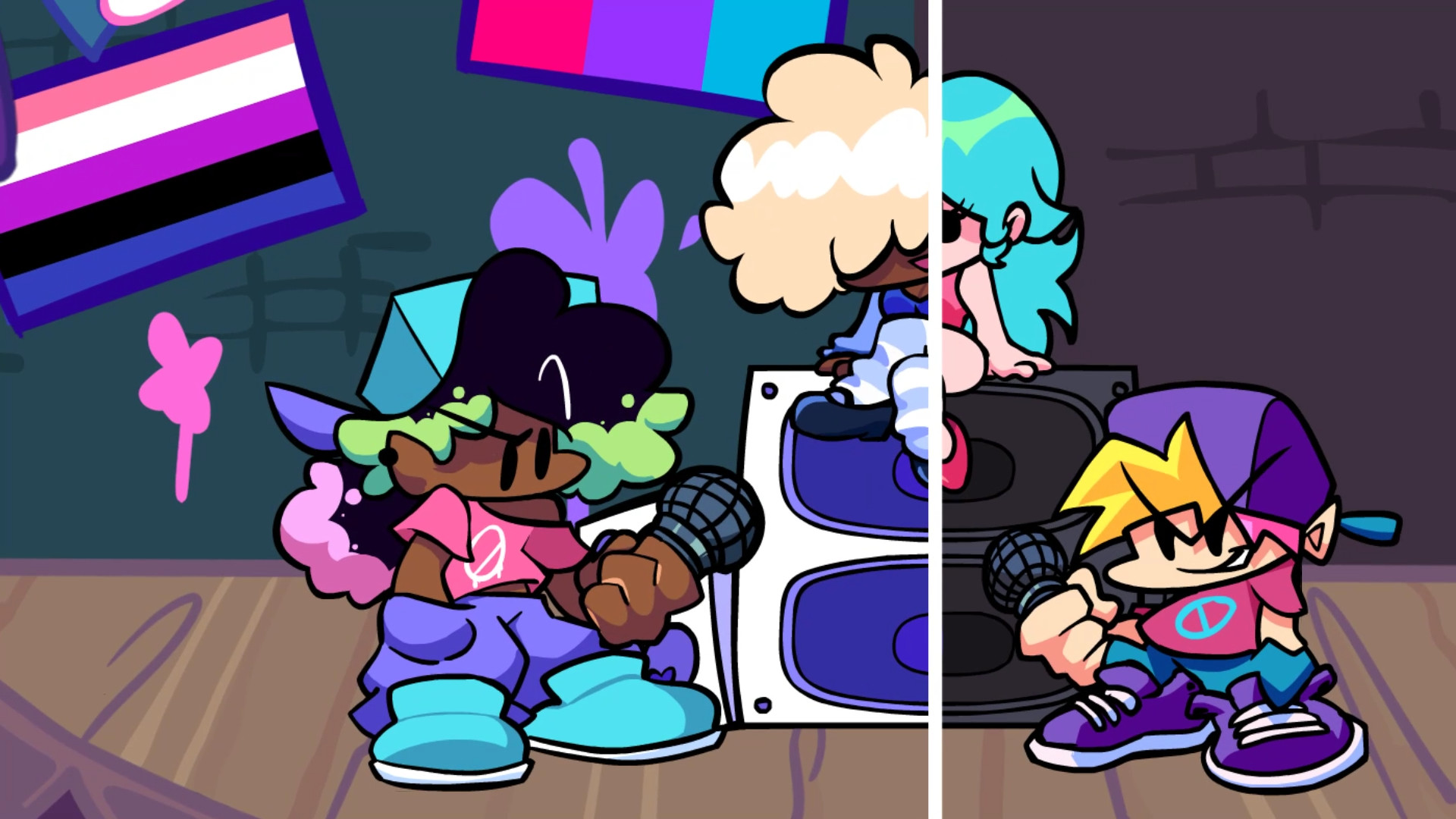 FNF: Contrast Shock Mod for Friday Night Funkin' | FNF Mods