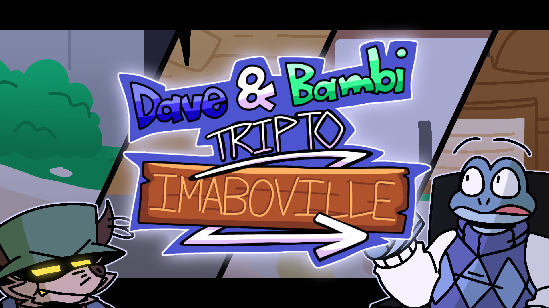 Dave and Bambi: Trip to Imaboville (V3) Mod for Friday Night Funkin ...