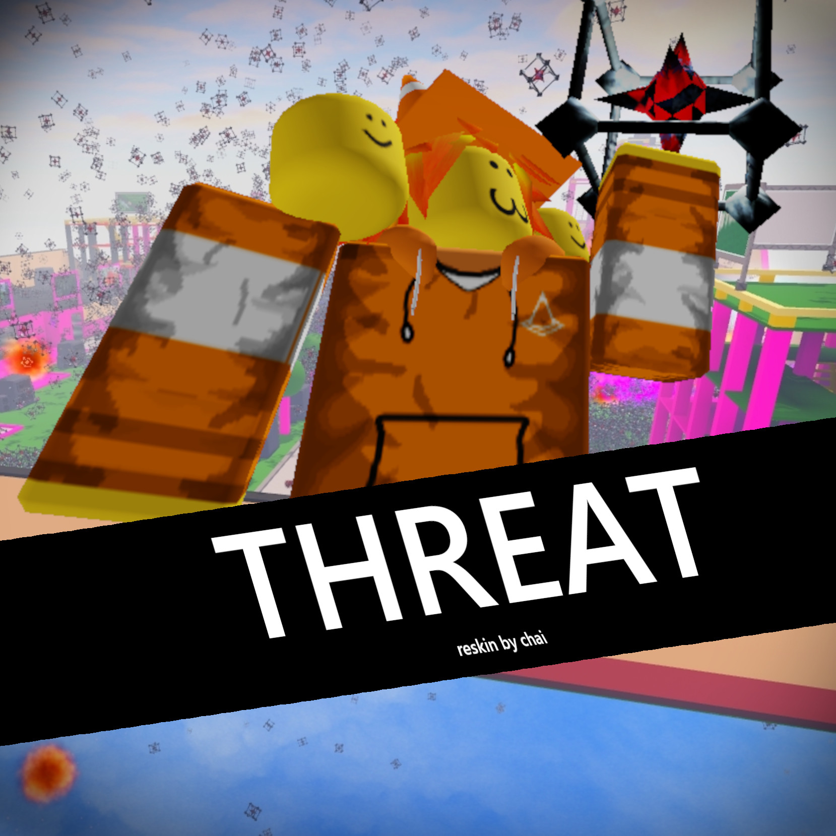 Fq0e Madness (Threat skin) [Friday Night Funkin'] [Mods]