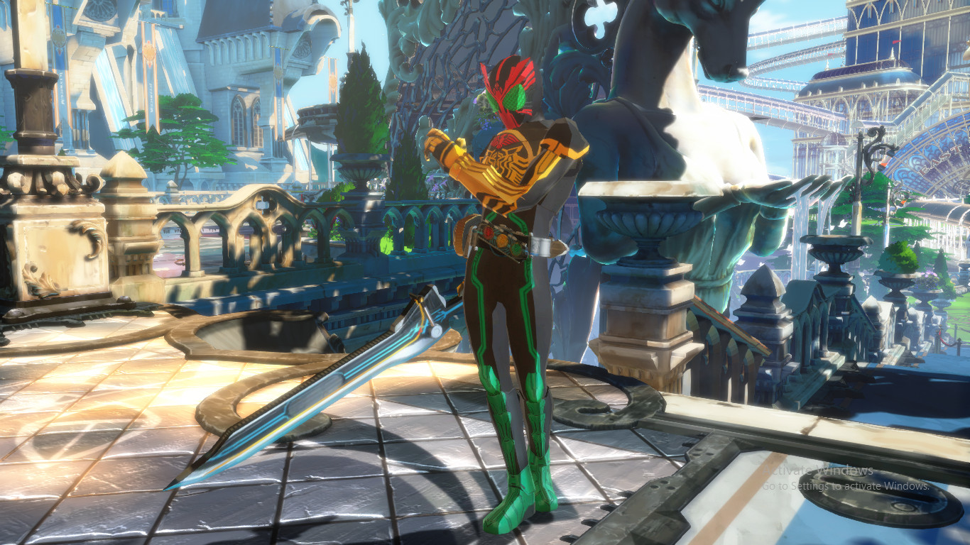 Ky as Kamen Rider OOO Mod for GUILTY GEAR -STRIVE- | GGST Mods