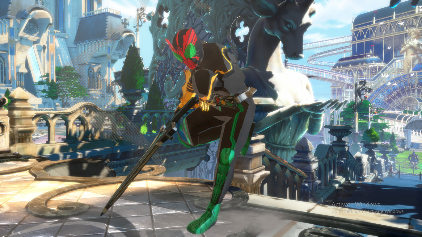 Ky as Kamen Rider OOO Mod for GUILTY GEAR -STRIVE- | GGST Mods