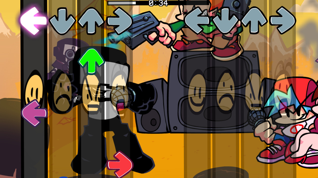 Lane Underlay Mod for Friday Night Funkin' | FNF Mods