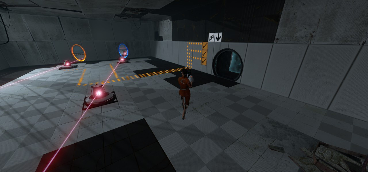 Portal 1 Chell in Portal 2 (and Mel) Mod for Portal 2 | P2 Mods