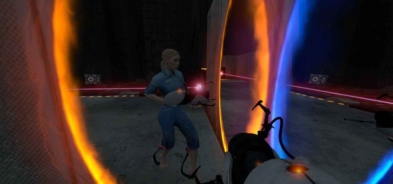Portal 1 Chell in Portal 2 (and Mel) Mod for Portal 2 | P2 Mods