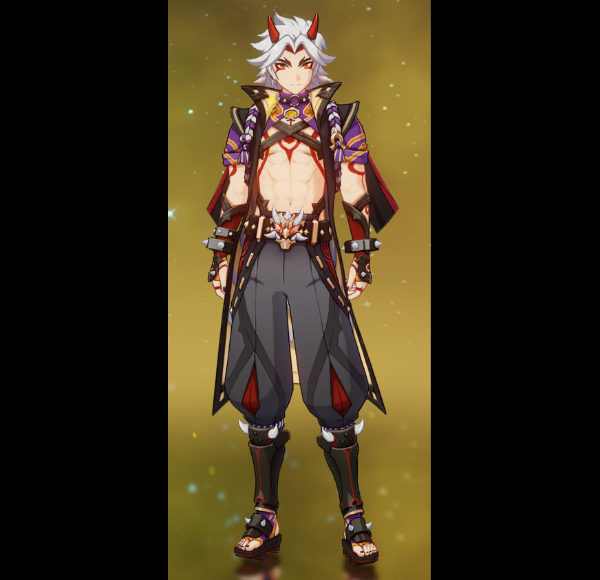 Buff Arm itto Mod for Genshin Impact | GI Mods