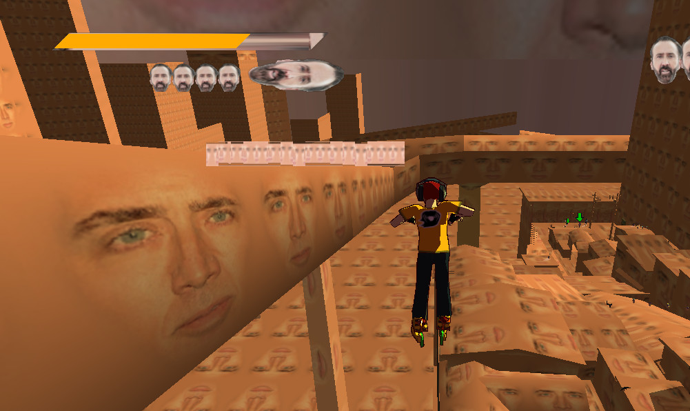 Nicolas Curse Mod for Jet Set Radio | JSR Mods