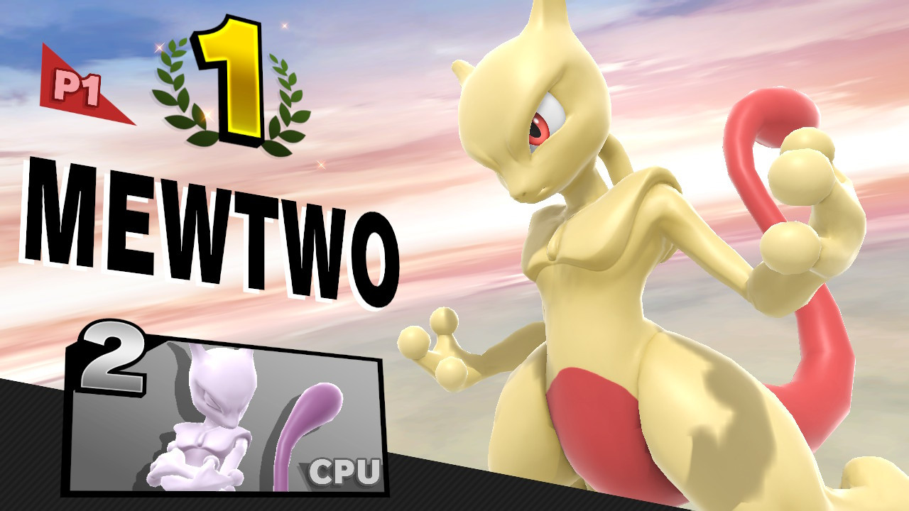 Project+ Gameboy Color Mewtwo Mod for Super Smash Bros. Ultimate | SSBU ...