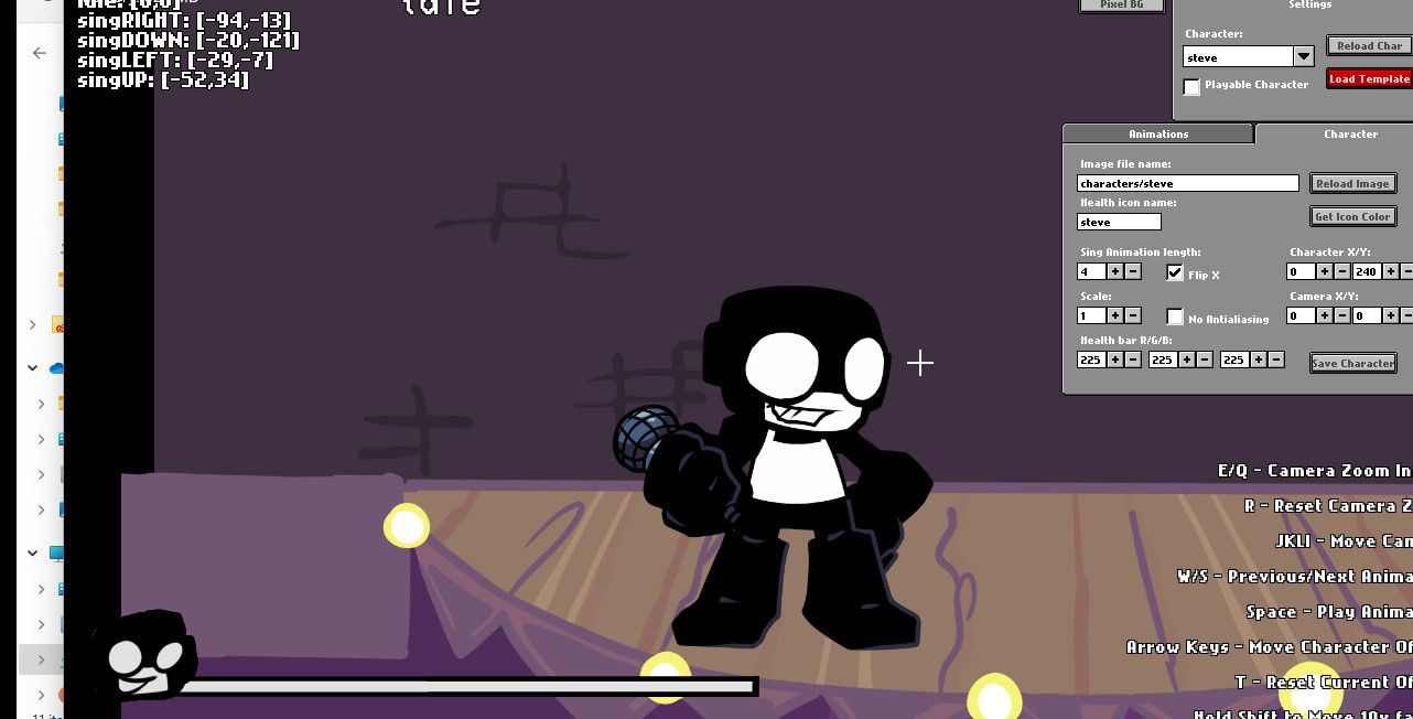 FNF online Steve! (player mode included) Mod for Friday Night Funkin ...