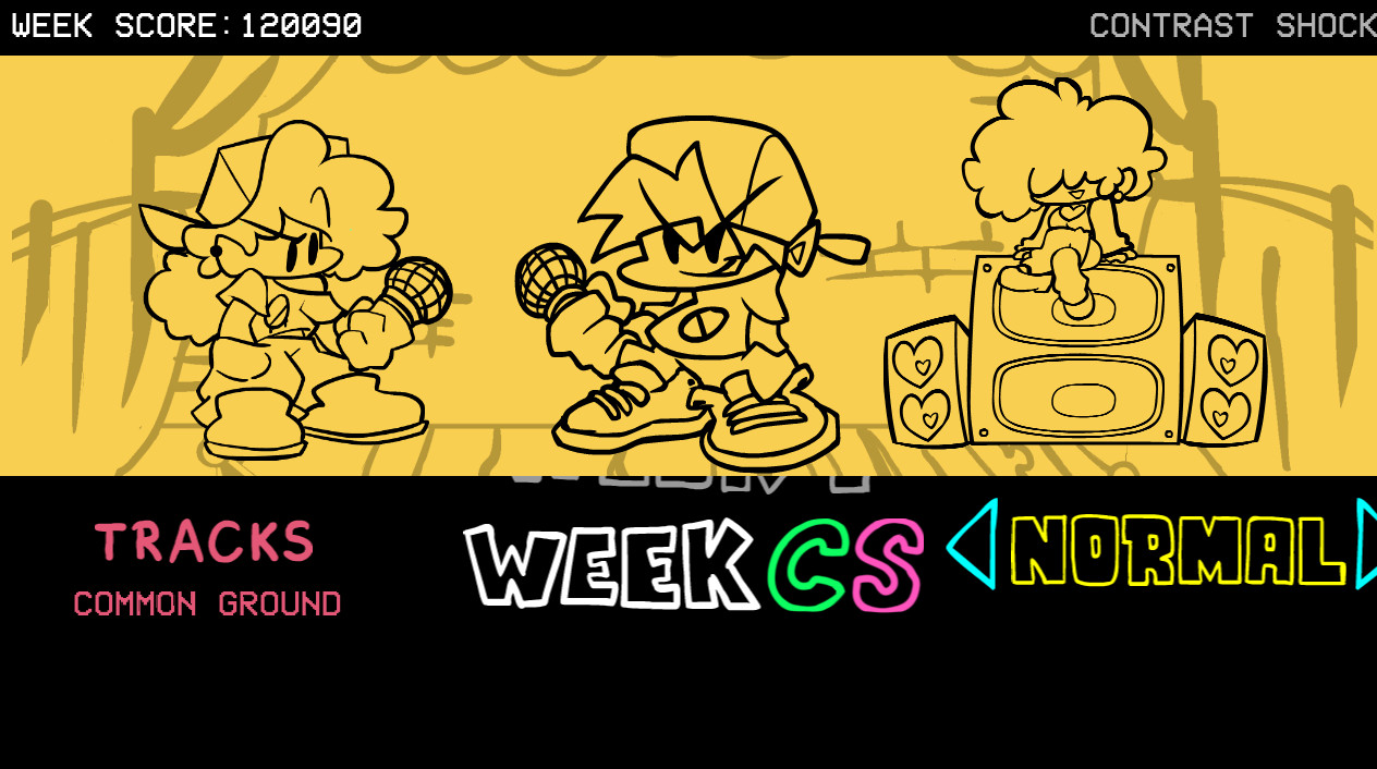 FNF: Contrast Shock Mod for Friday Night Funkin' | FNF Mods