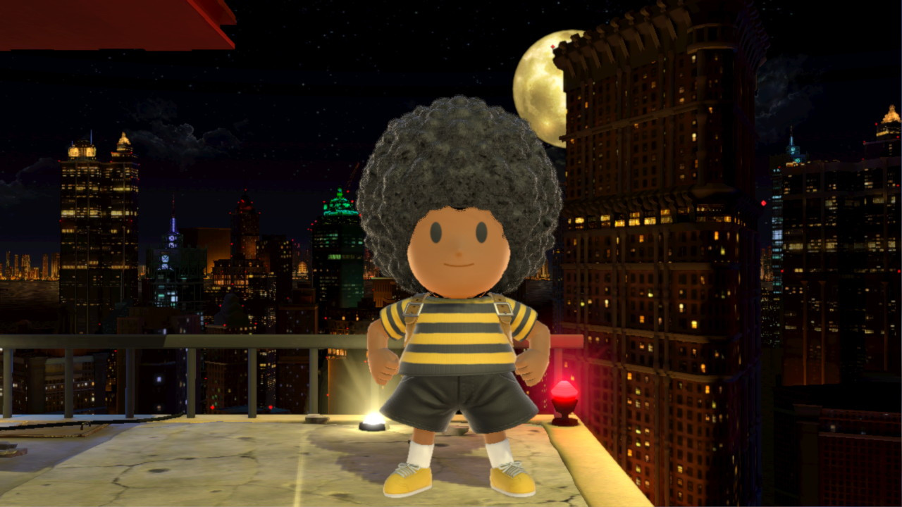 Afro Ness Mod for Super Smash Bros. Ultimate | SSBU Mods
