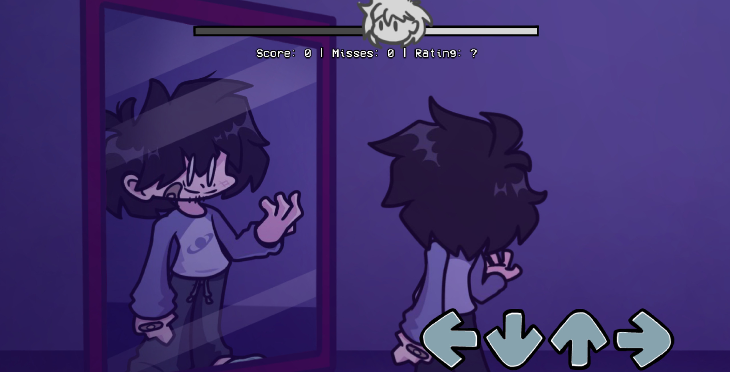 The One Behind The Mirror [TPT Funk Jam] Mod for Friday Night Funkin ...