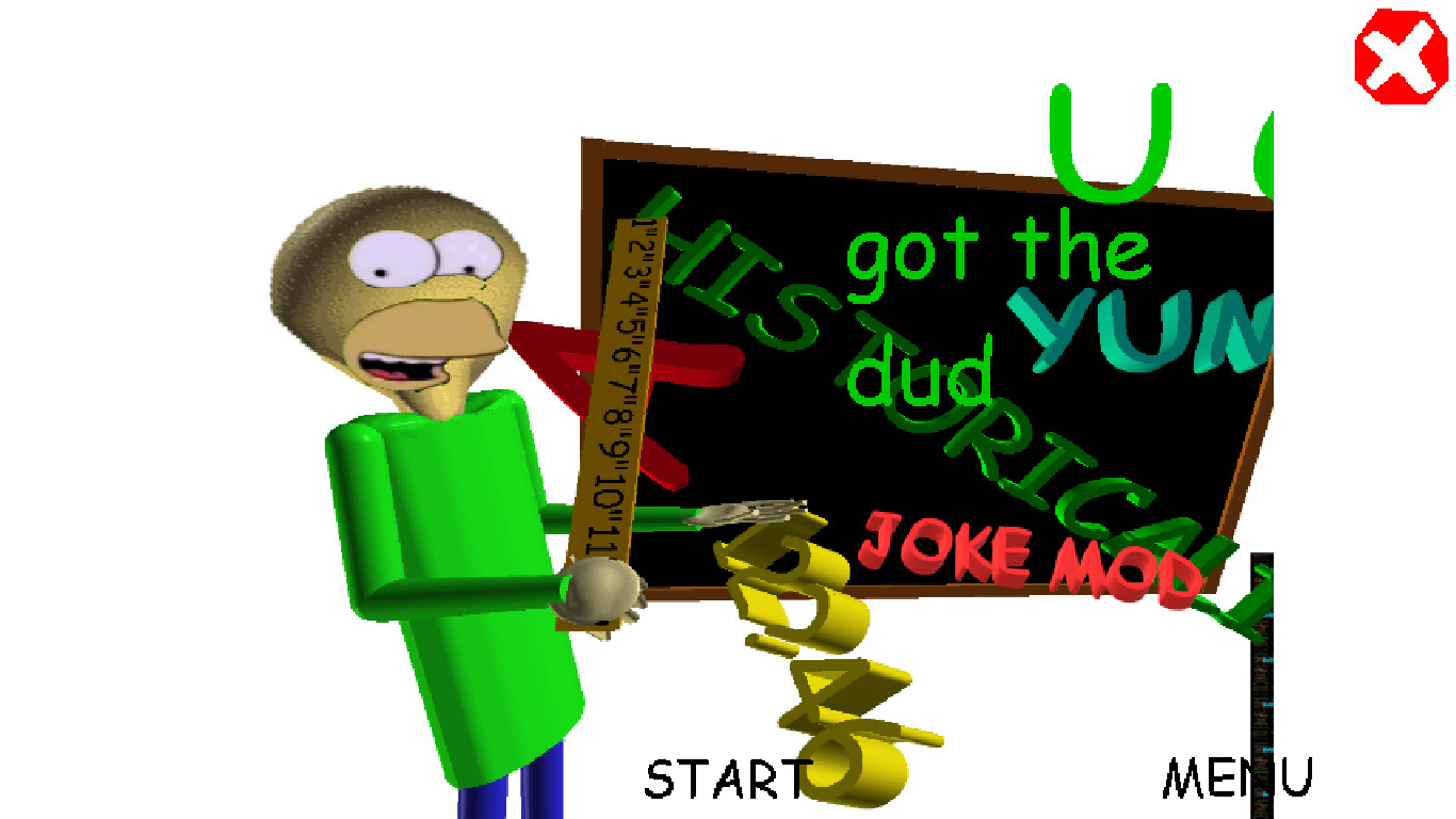 U Got The Dud (joke mod) [Baldi's Basics] [Mods]