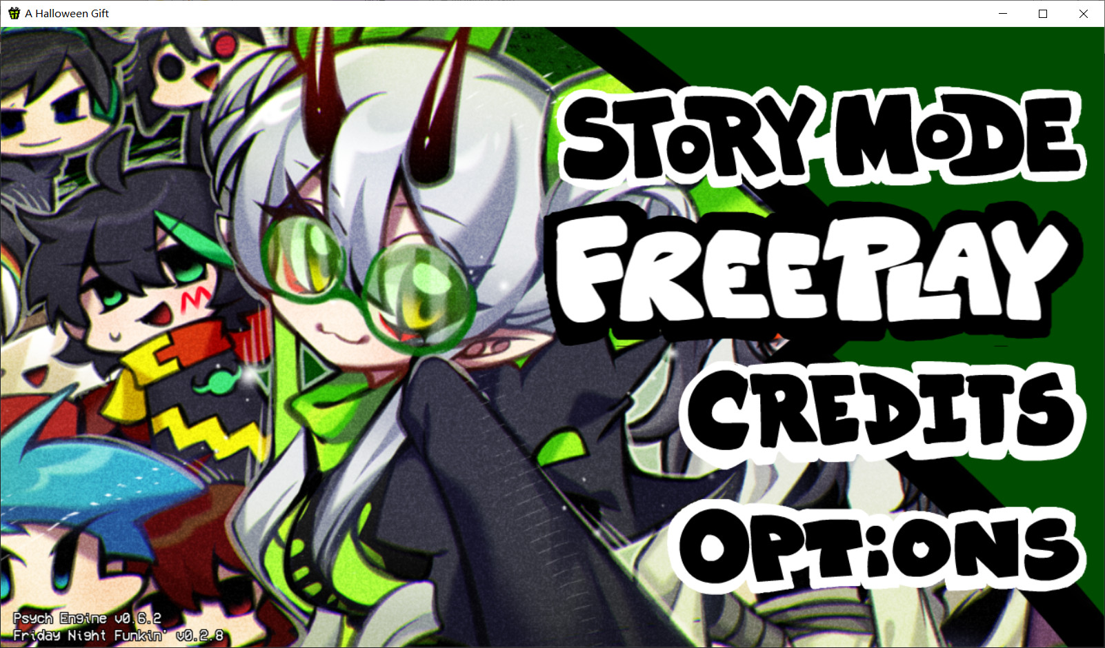 A Halloween Gift Mod for Friday Night Funkin' | FNF Mods