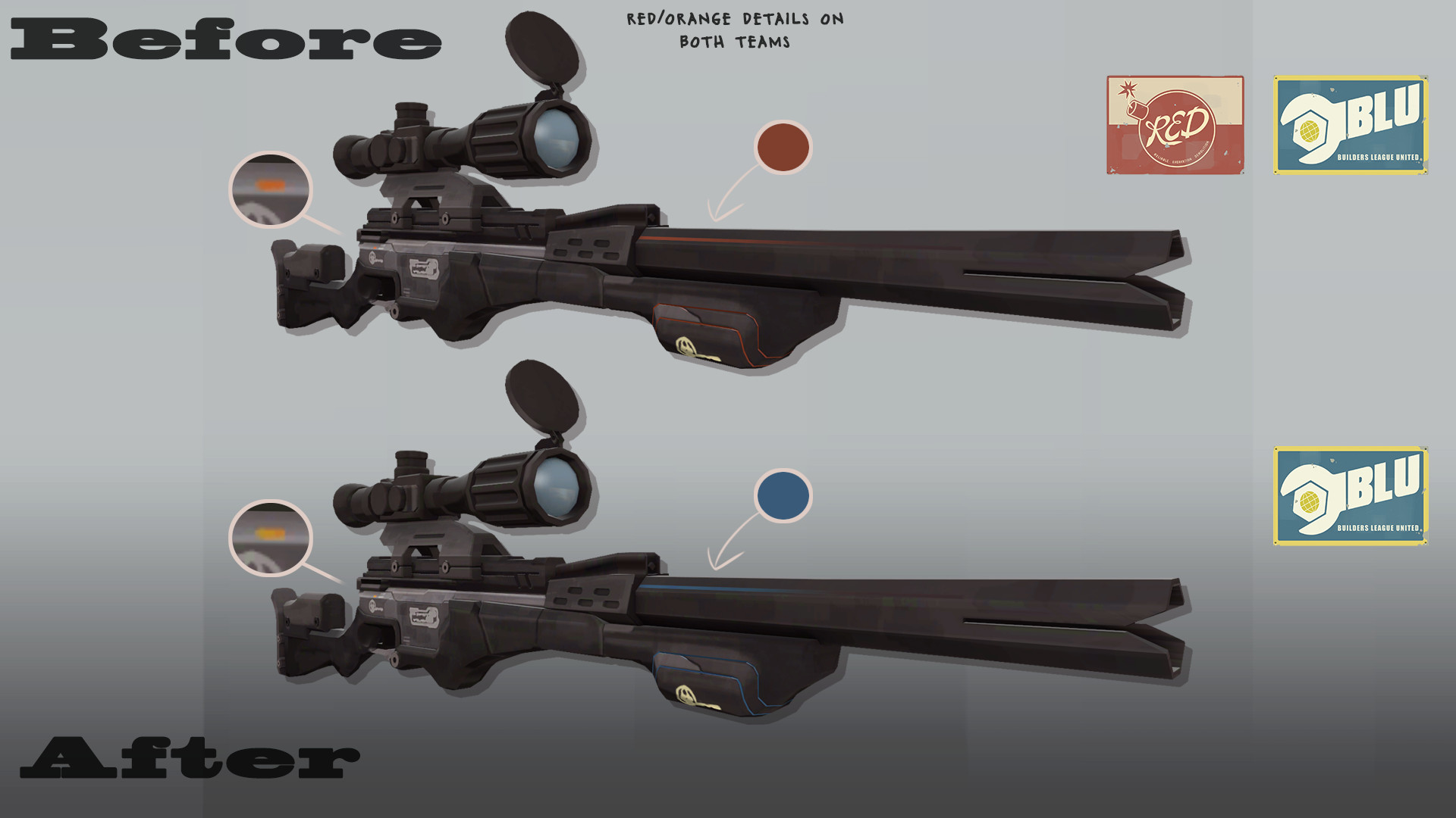 The Improved Specular Map & Team Color Pack Mod for Team Fortress 2 ...