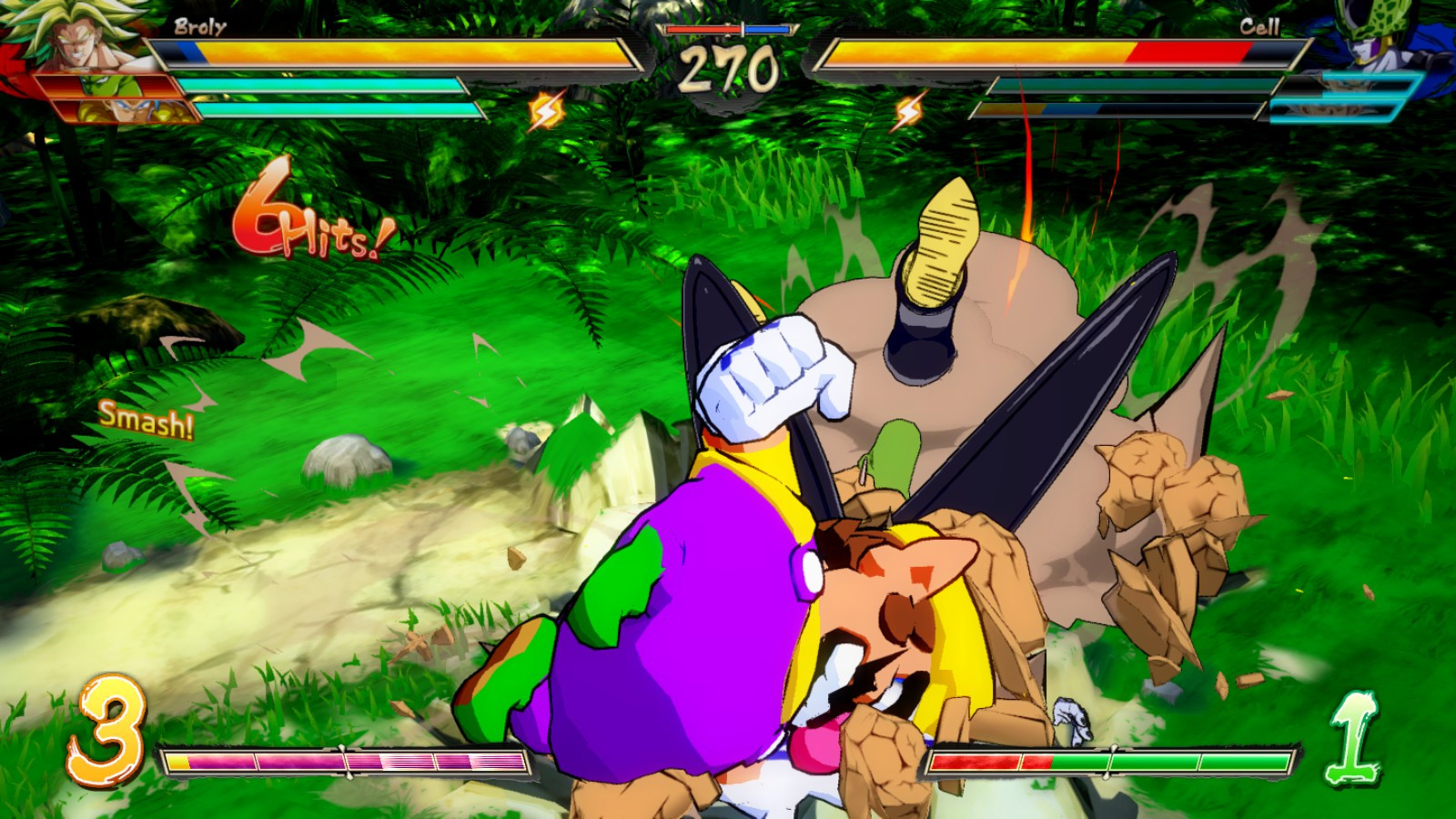 Wario Mod for Dragon Ball FighterZ | DB:FZ Mods