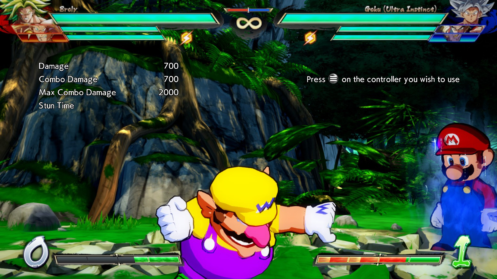 Wario Mod for Dragon Ball FighterZ | DB:FZ Mods