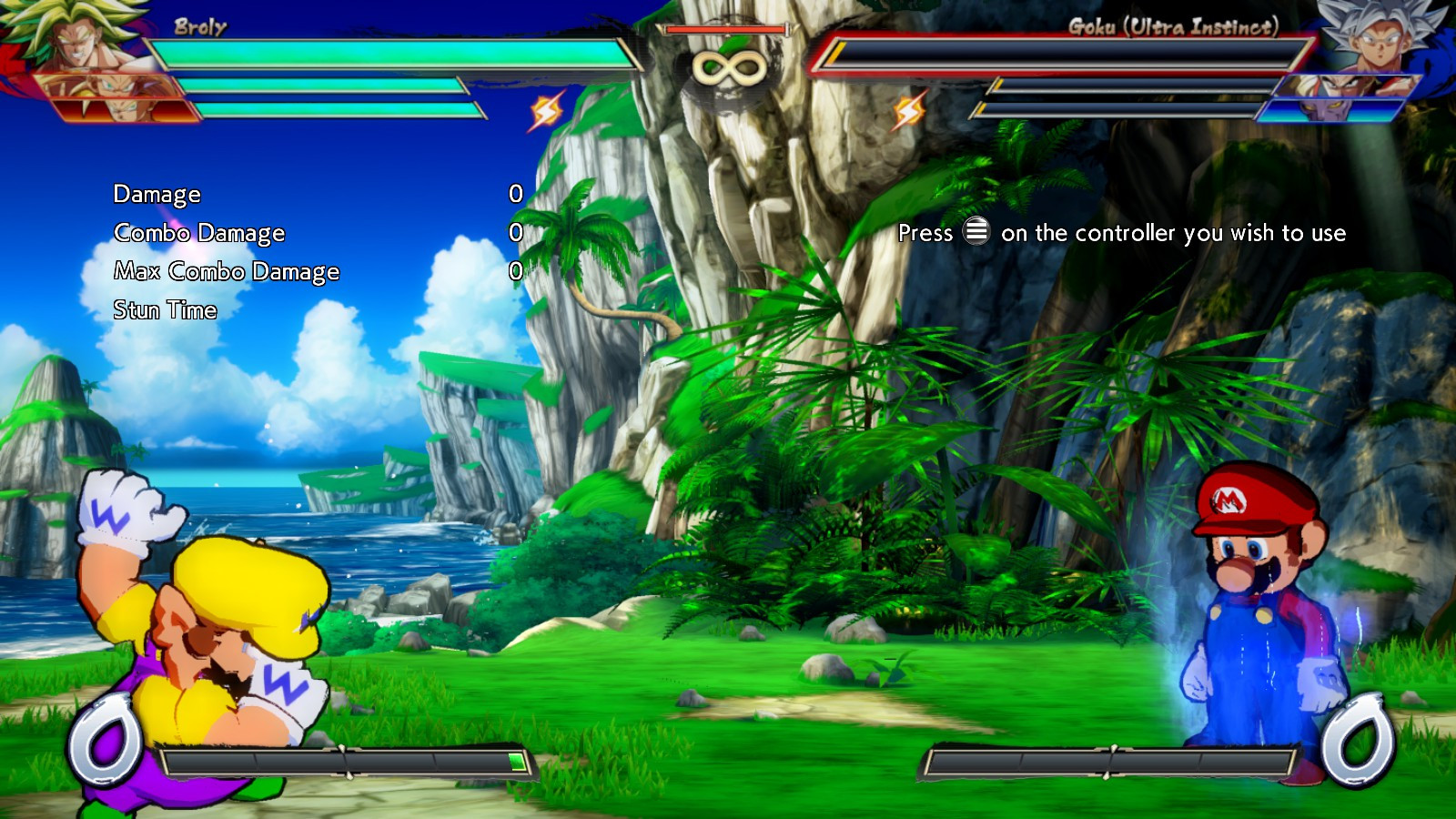 Wario Mod for Dragon Ball FighterZ | DB:FZ Mods