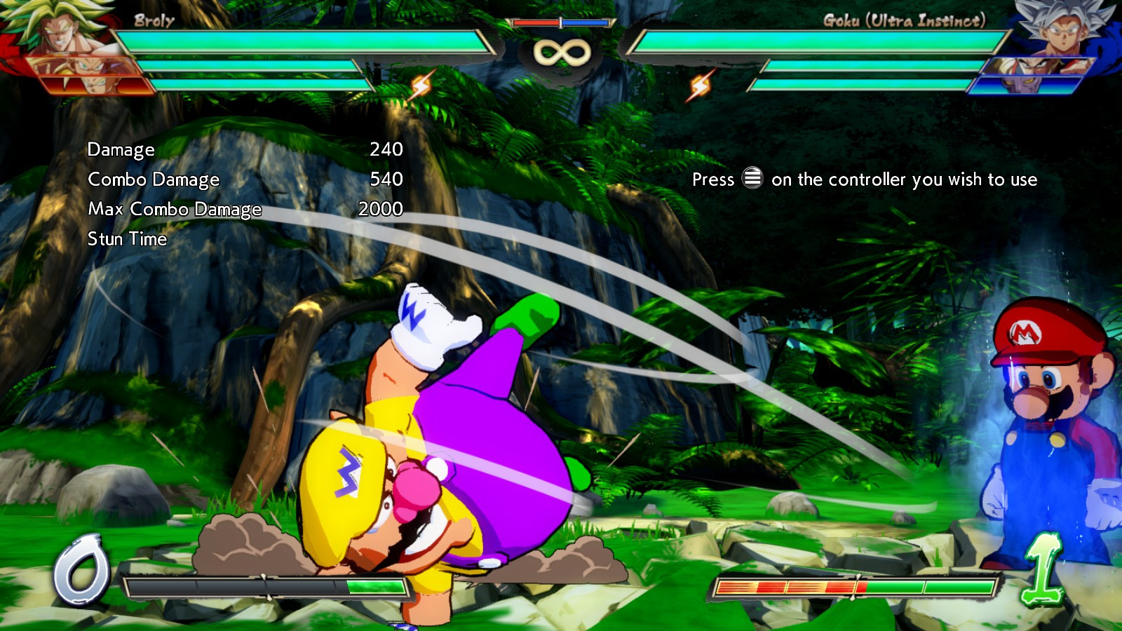 Wario Mod for Dragon Ball FighterZ | DB:FZ Mods