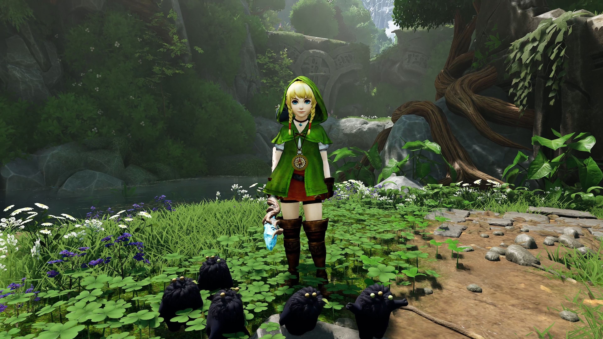 Kena Bridge of Spirits Hyrule Warriors Linkle Mod Mod for Kena: Bridge ...
