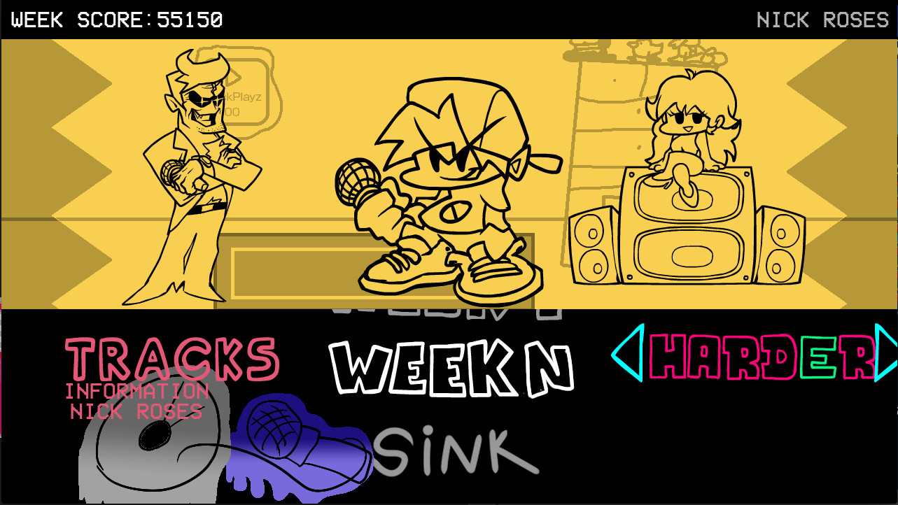 Nick Roses DX [Friday Night Funkin'] [Mods]