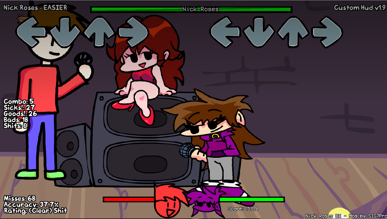 Nick Roses DX [Friday Night Funkin'] [Mods]